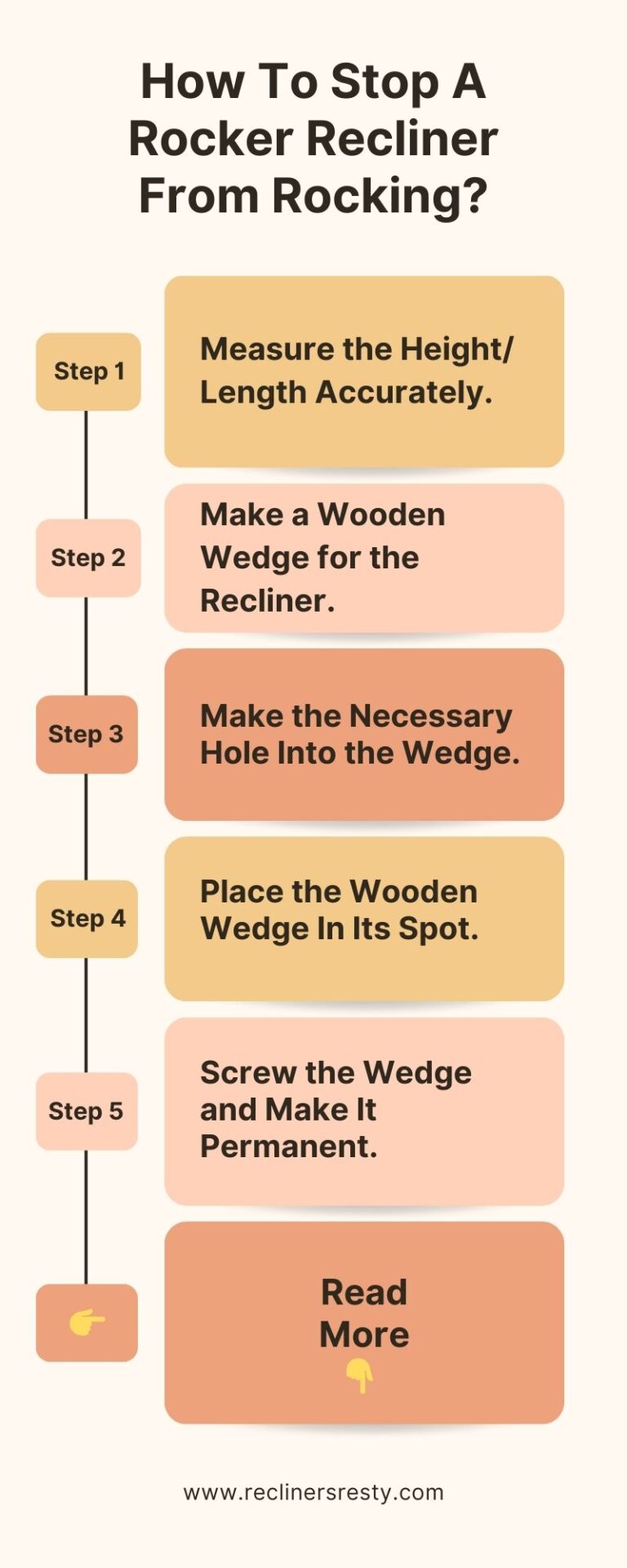 How To Stop A Rocker Recliner From Rocking? [In 5 DIY Steps]